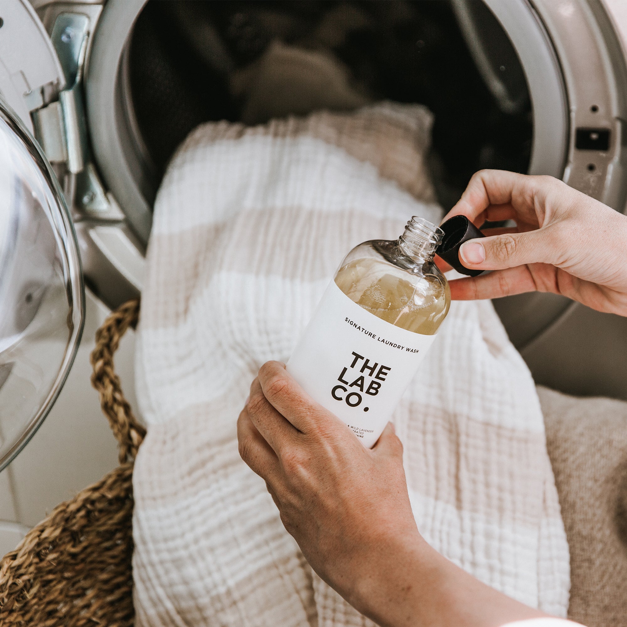 How to Wash Linen - Linen Care Guide - The Lab Co.