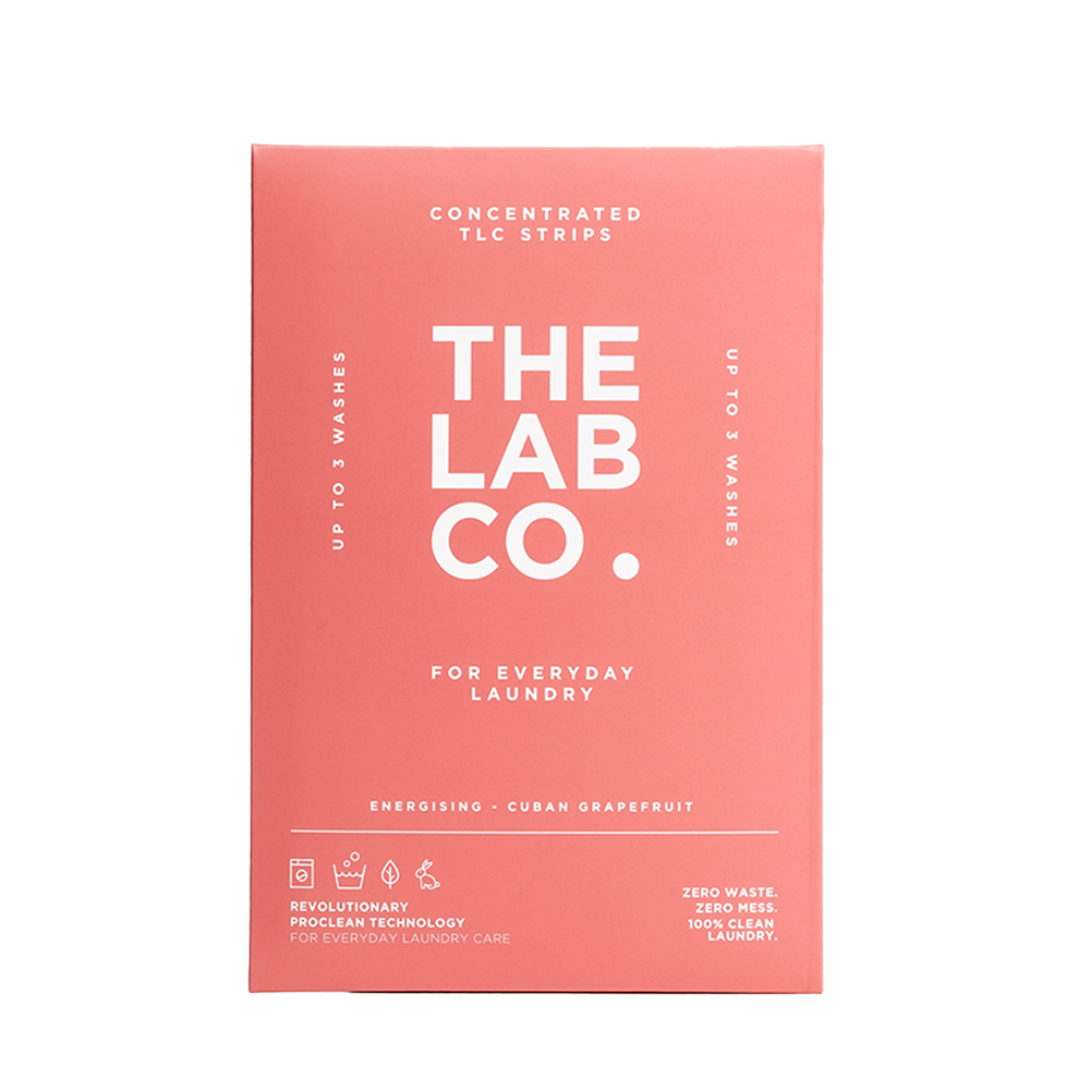 TLC Energising Laundry Strips 32 Loads - The Lab Co.